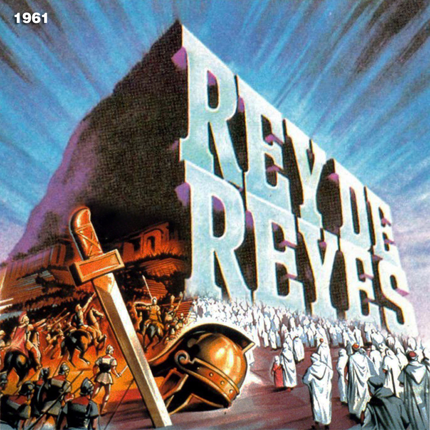Caratulas de películas DVD para cajas CD: Rey de Reyes - [1961]