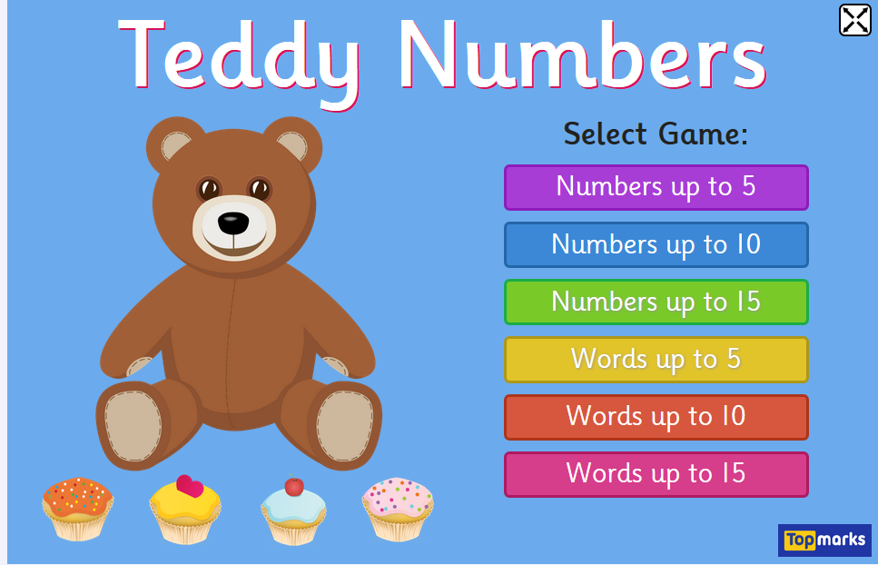 THE CHATTY CLASS BLOG: GAME: TEDDY NUMBERS