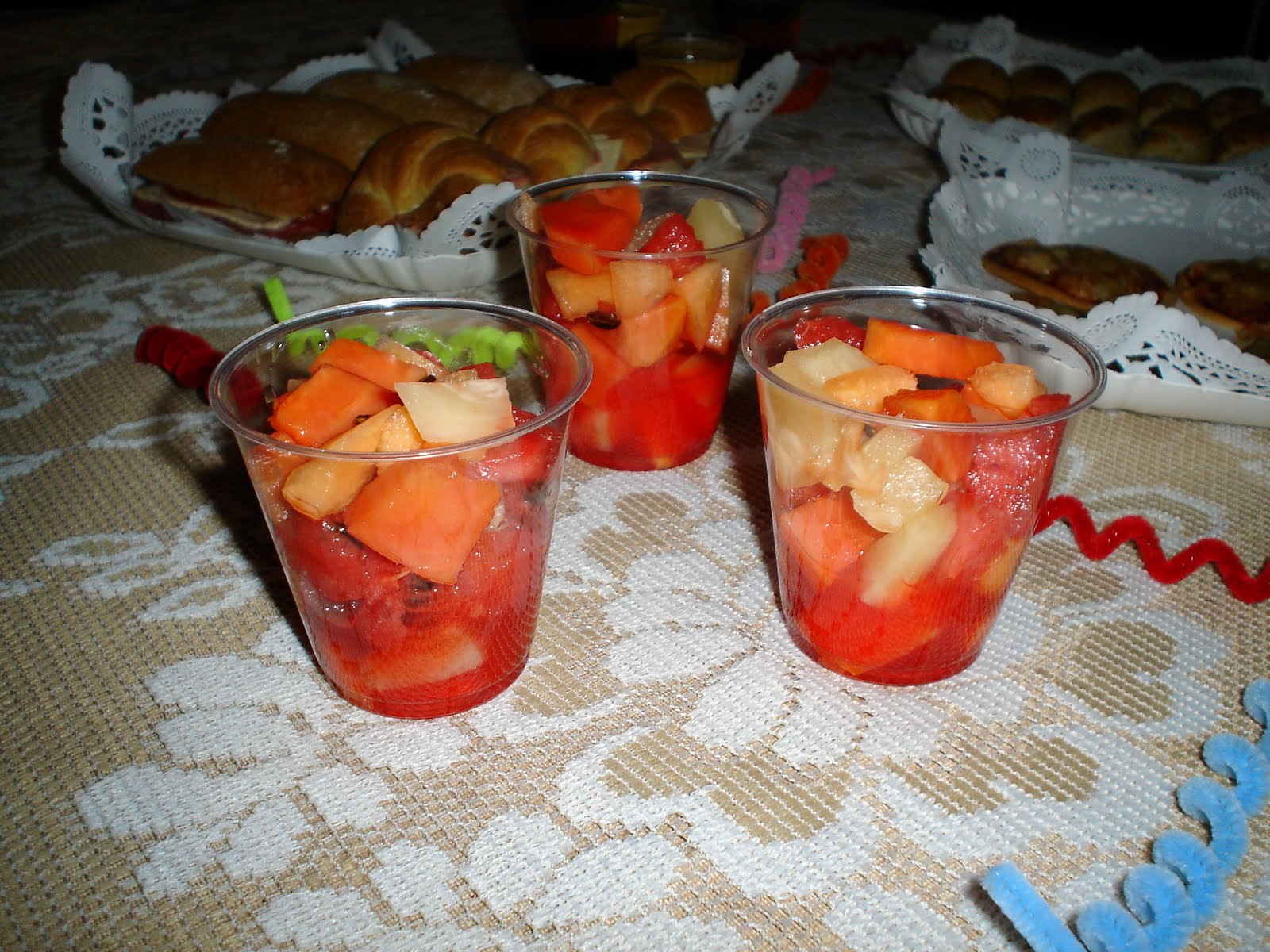 VIOLETA ESPINOZA.....Bakery, desserts & more...: Cocteles de fruta