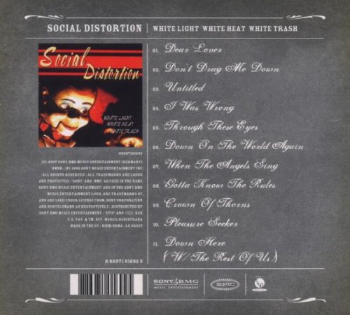 Classic Rock Covers Database: Social Distortion - White Light, White ...