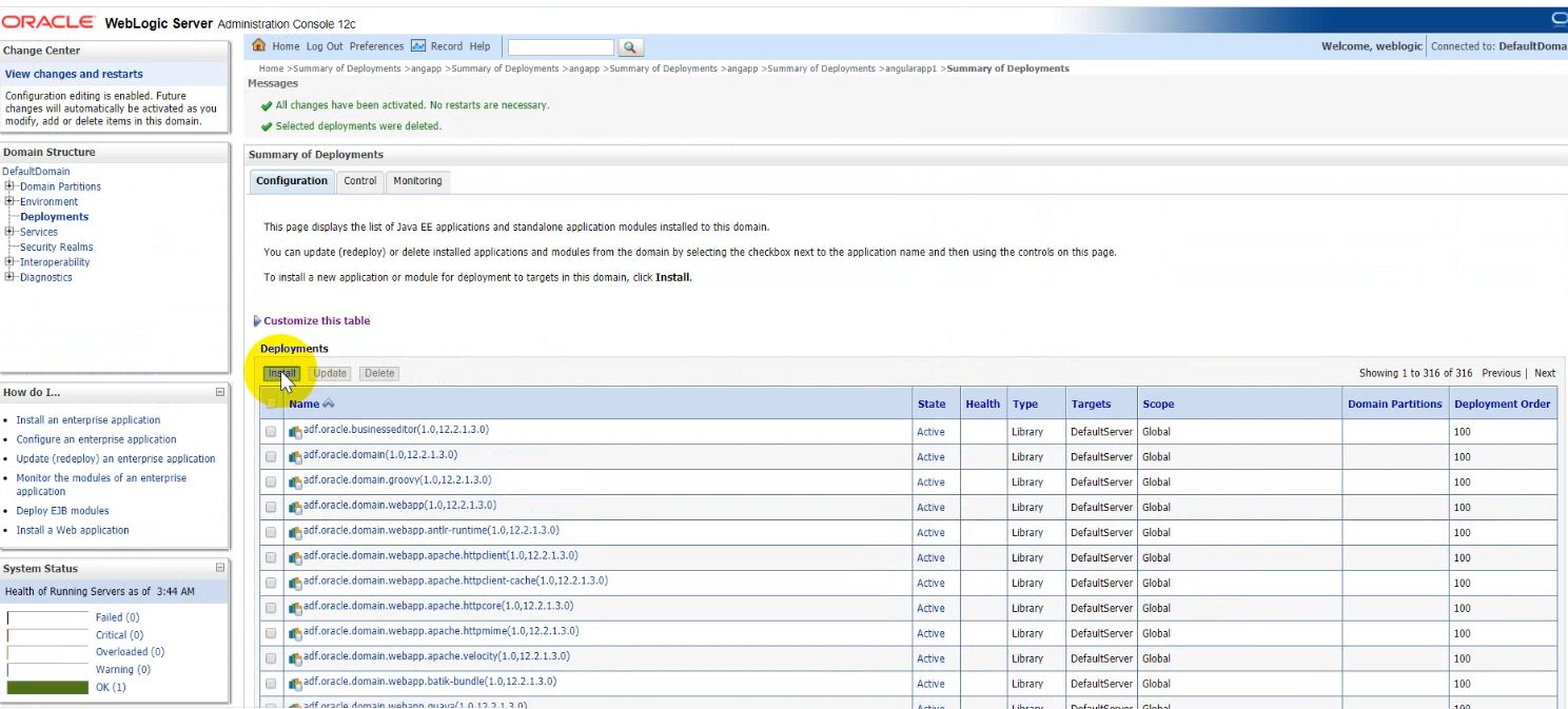 sauvik: Deploying Angular app to Weblogic 12c server sauvik: Deploying Angular app to Weblogic 12c server