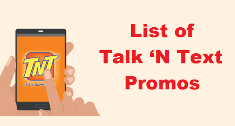 List of TNT Promos 2023: Call, Text and Internet Data
