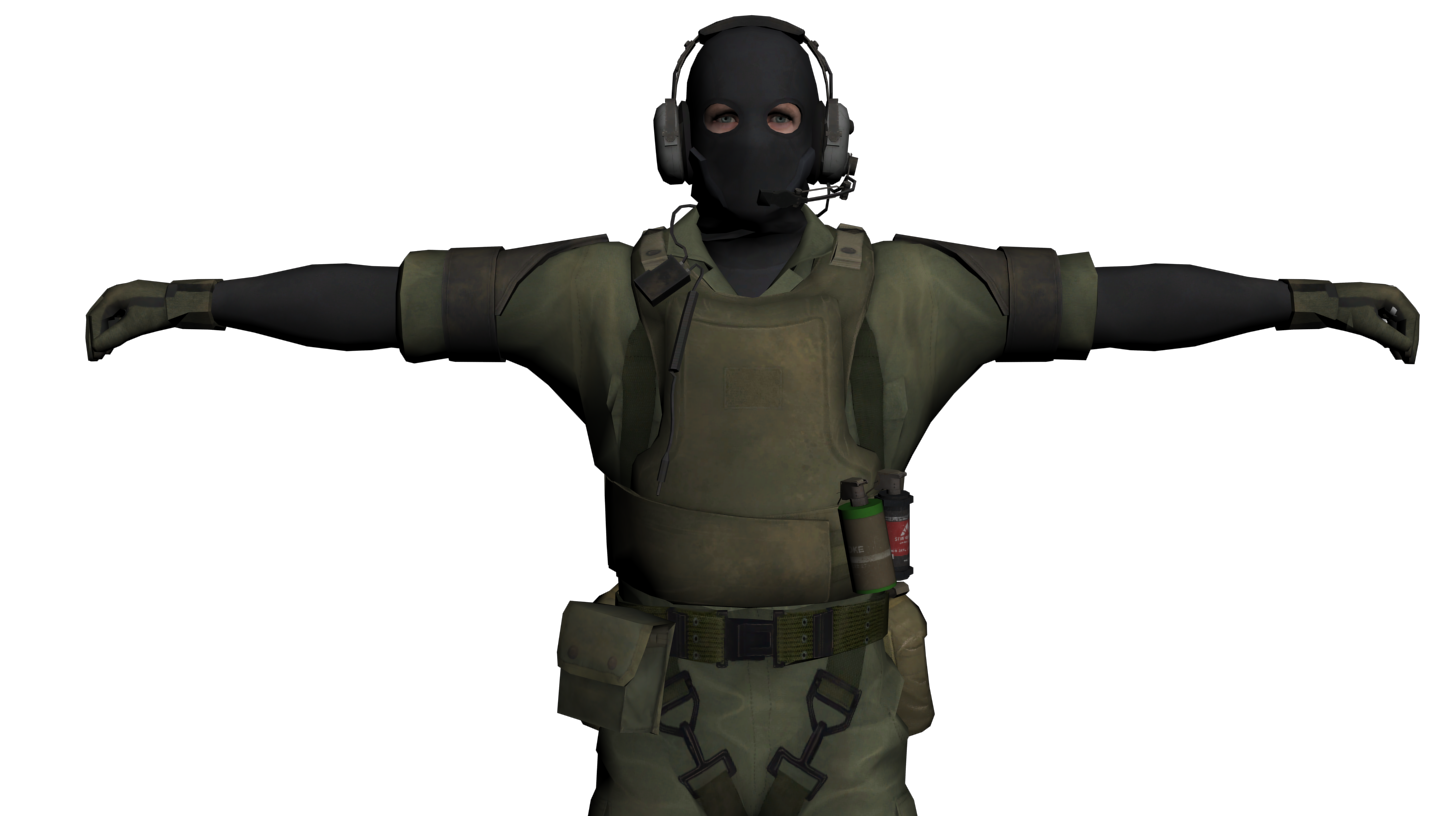 Solidcal Modding: [WIP] Metal Gear Solid V Ground Zeroes MSF soldiers ...