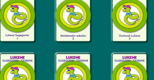 EL PATIO DE GEMMA: 781. LUKENE, SUGEGORRI TXIRENE. ULERMENA LANTZEKO ...