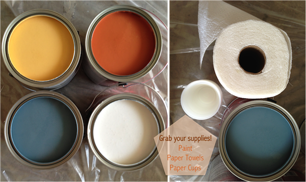 Classic with a Twist: Paint Can Art + Tutorial