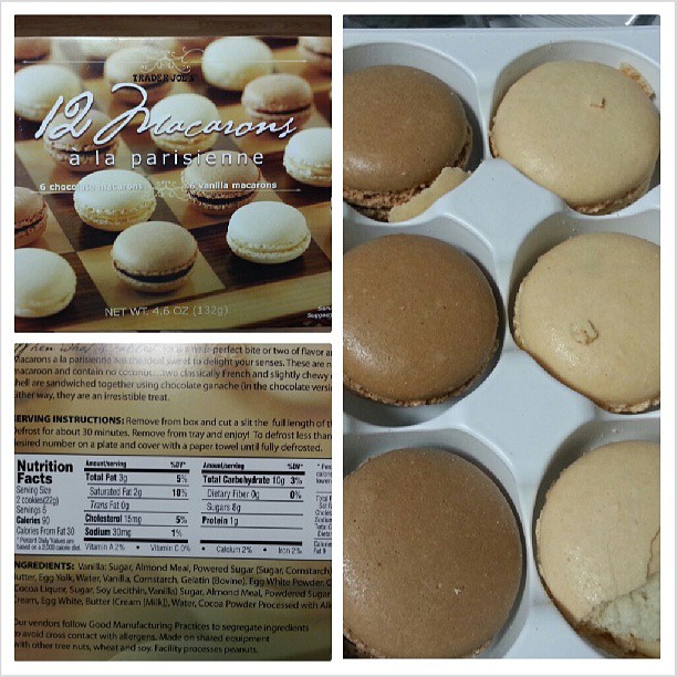 Shannon's Lightening the Load: Trader Joe’s Chocolate and Vanilla Macarons