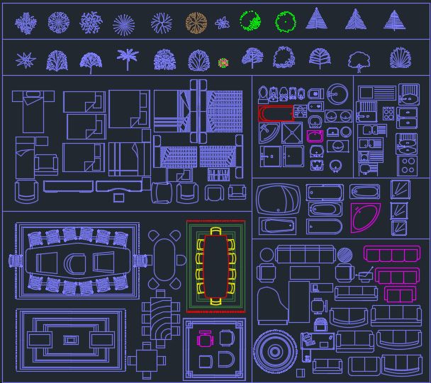 3. Autocad Blocks Library Free Download