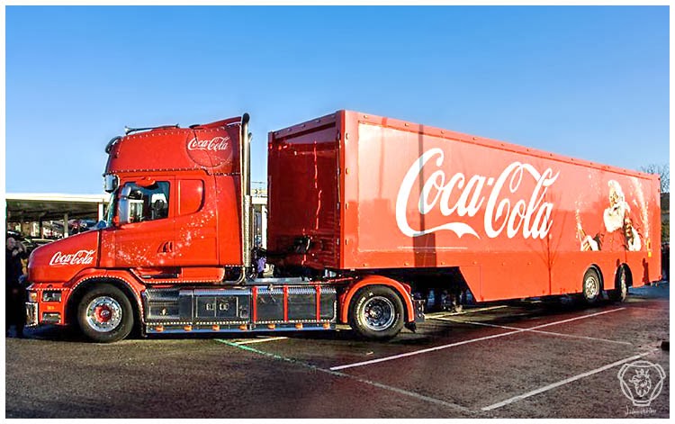 SCANIA: Scania T cab Coca-Cola ''Christmas truck''