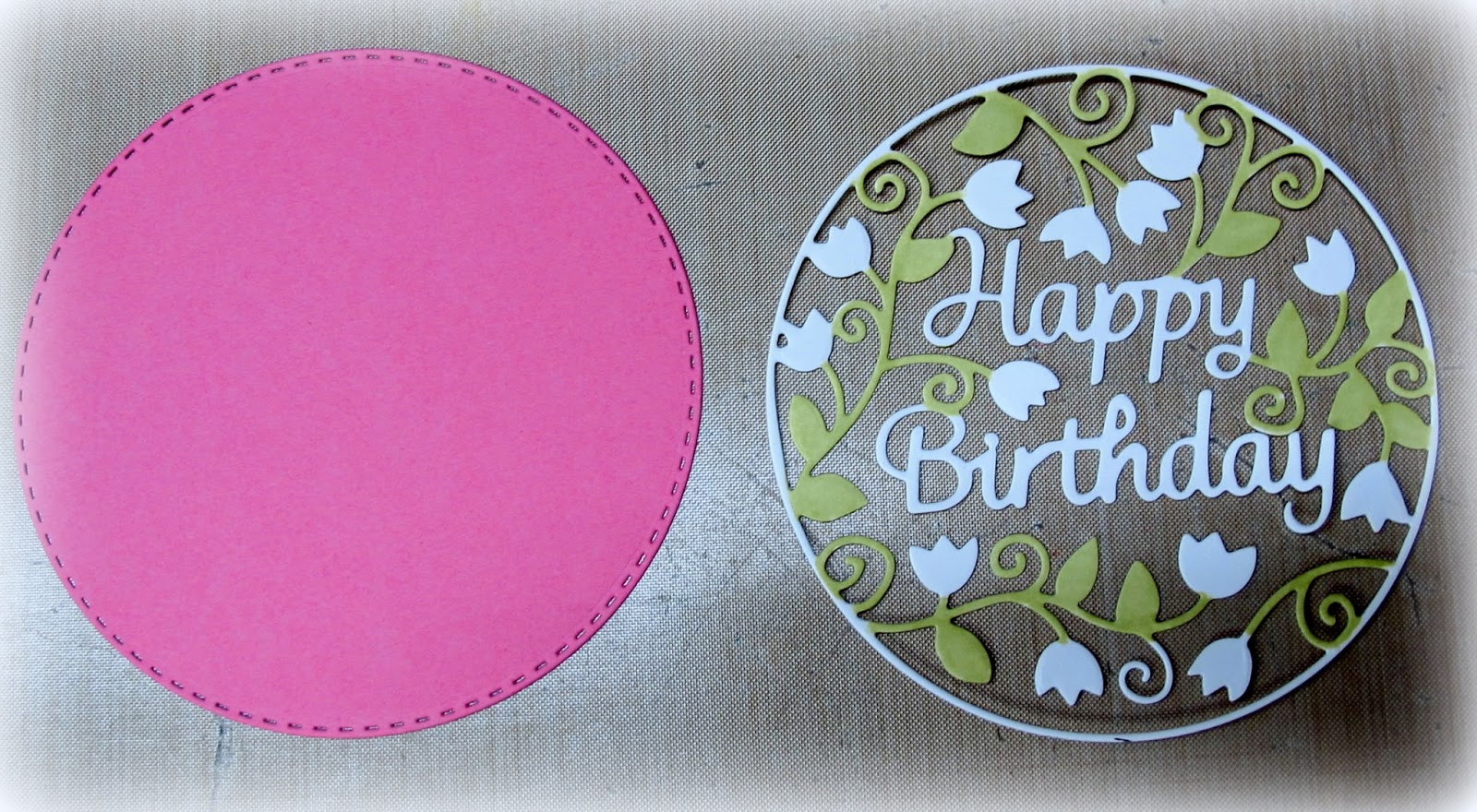 DAR'S CRAFTY CREATIONS: Tutti Designs - Happy Birthday Circle