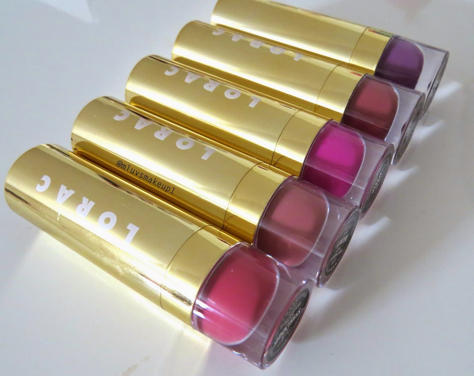 Muslimahluvsmakeup: Lorac Alter Ego Lipstick Collection Photos,Swatches ...