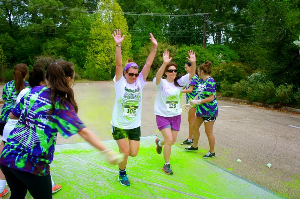 Flamingos and Fun: Planning a Color Run and Raffle