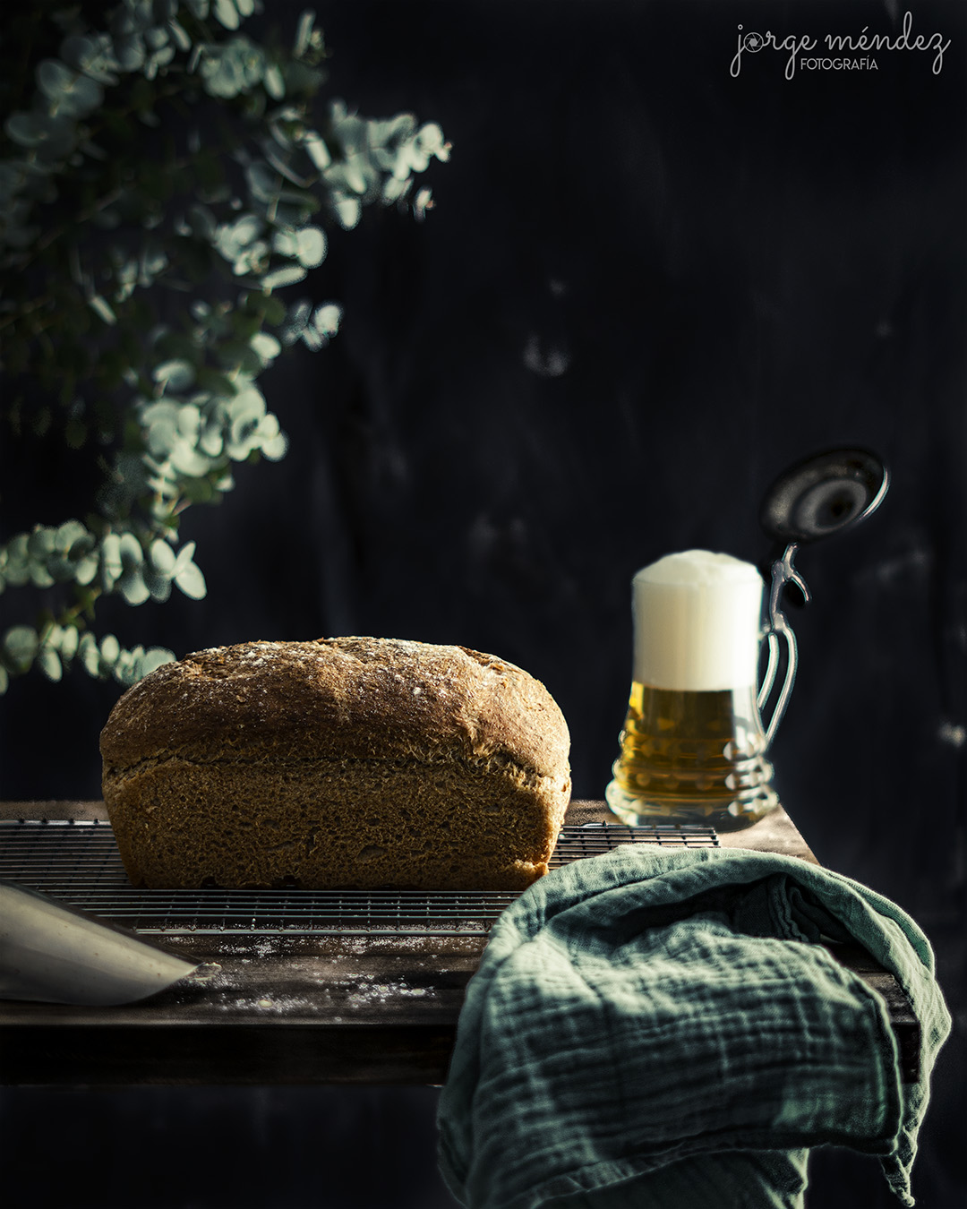 Pan de Cerveza y Aceite de Oliva - Cocinillas TM5. Recetas Thermomix.