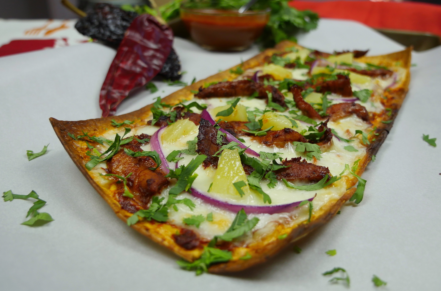 Flatbread Pizza Al Pastor