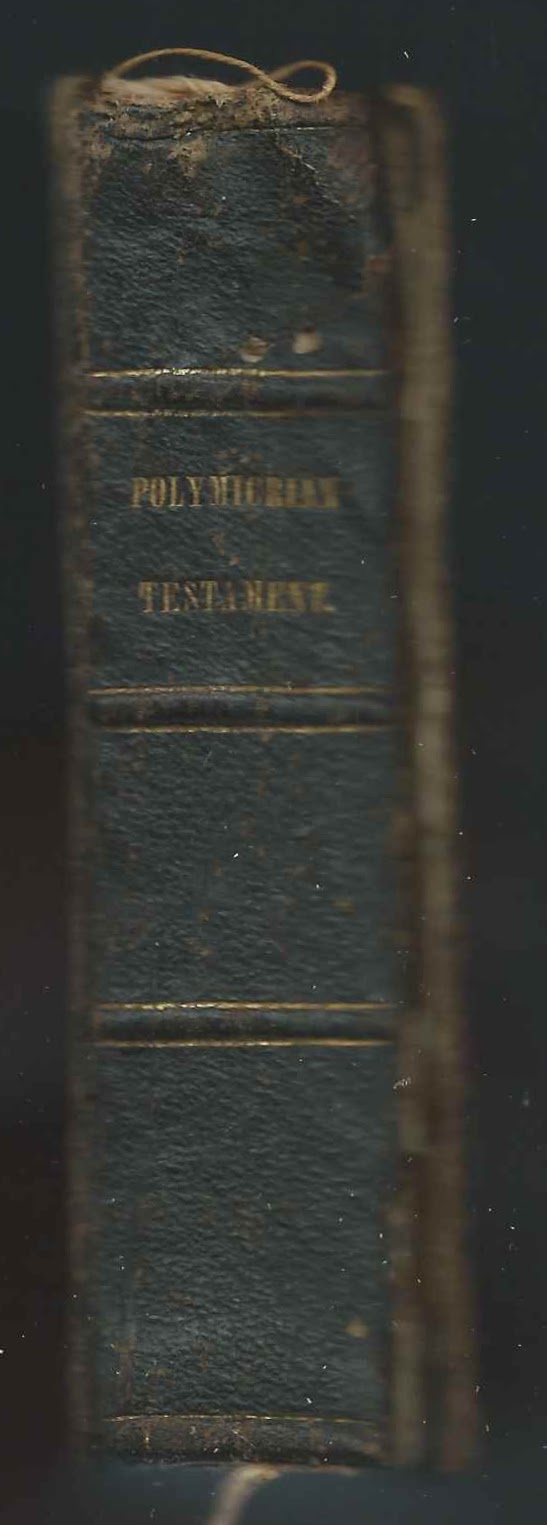 Heirlooms Reunited: Small New Testament Bible of Samuel Lyford Hutchins ...