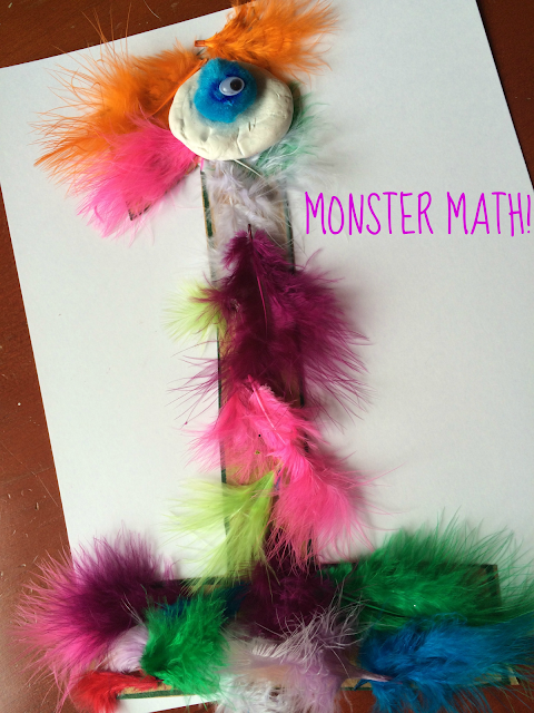 Mini Monets and Mommies: Monster Math: Creative Counting with Kids