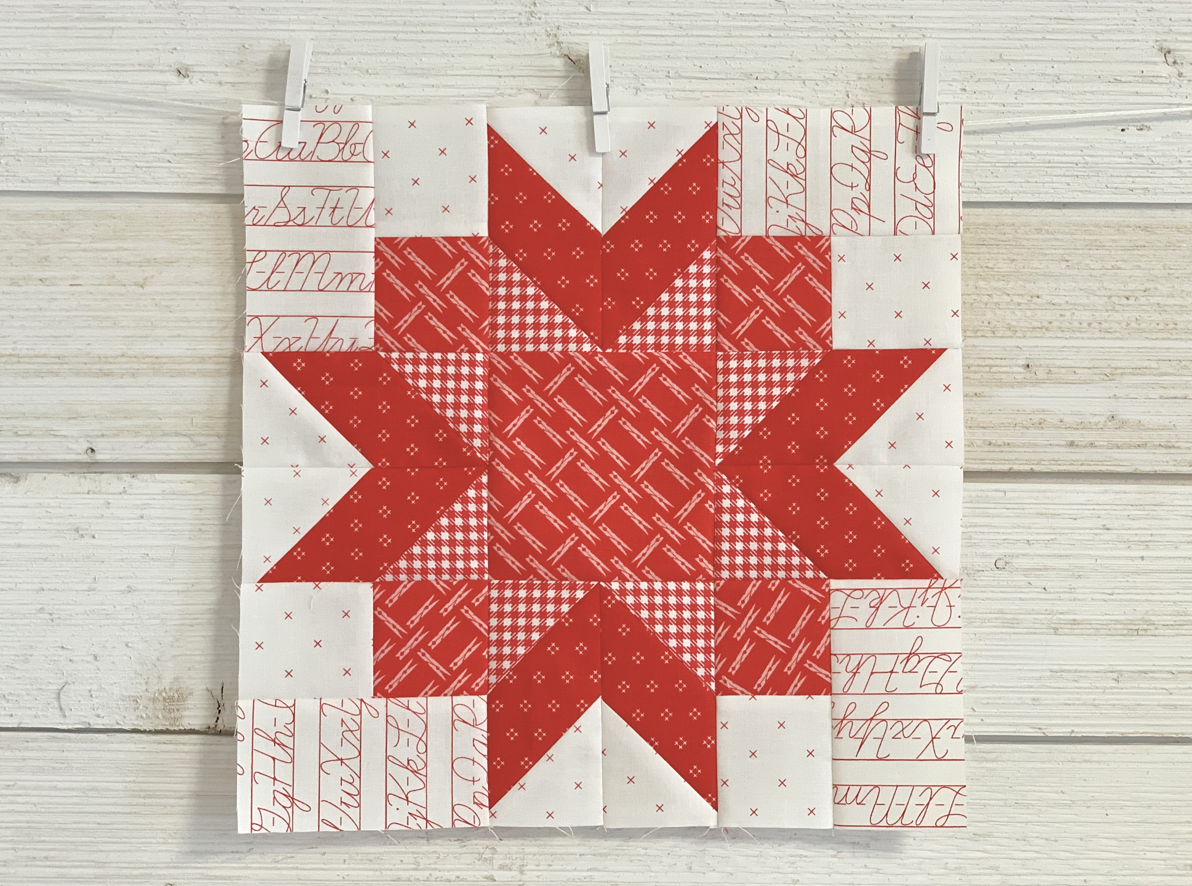 Bee In My Bonnet: Red Sampler Quilt Along - Week Eight!!