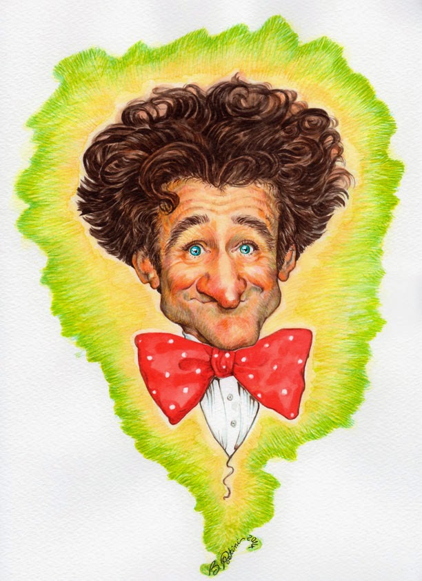 The Art Of Bruna Poetini Blog Robin Fan And Art Tribute To Robin Williams Mad Artist
