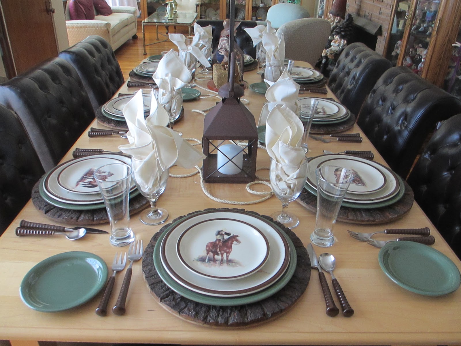 The Welcomed Guest: Summer Rodeos and Cowboys Tablescape