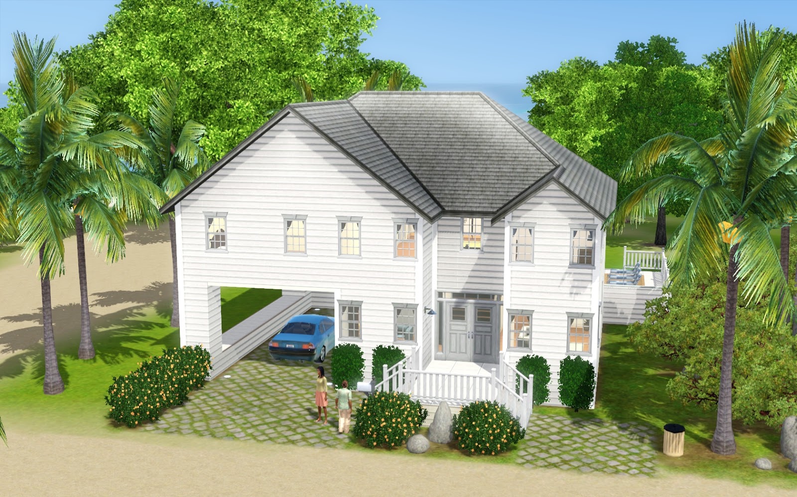 Summer's Little Sims 3 Garden: Sunlit Tides List of Houses