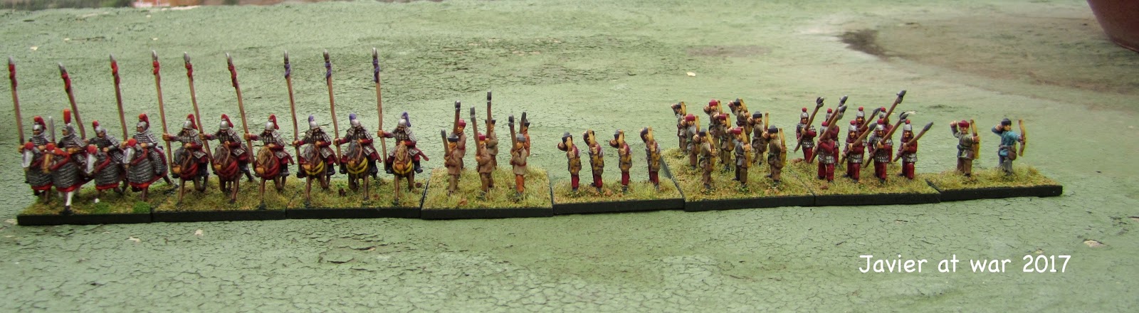 Javier at war: Korean armies for DBA