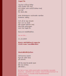 Daana: Så ni tycker att mina gamla dikter är bra?