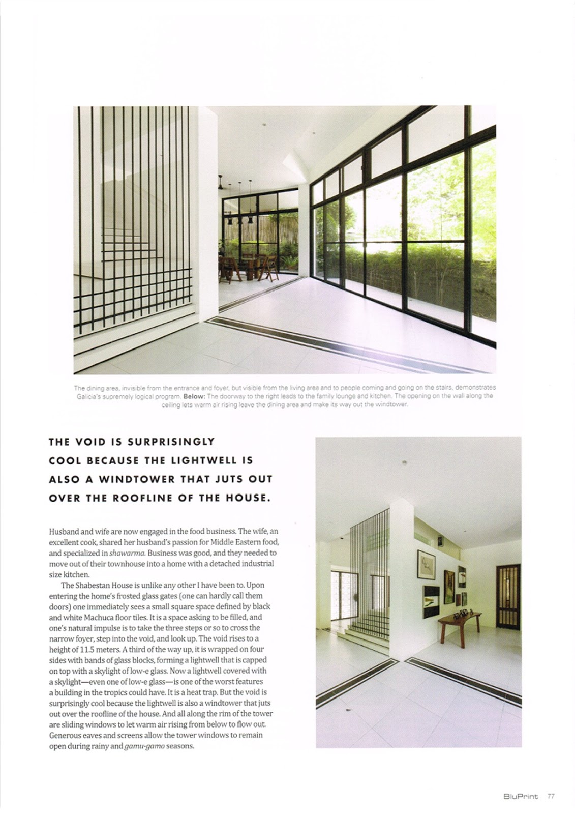 Dominic Galicia: Shabestan House