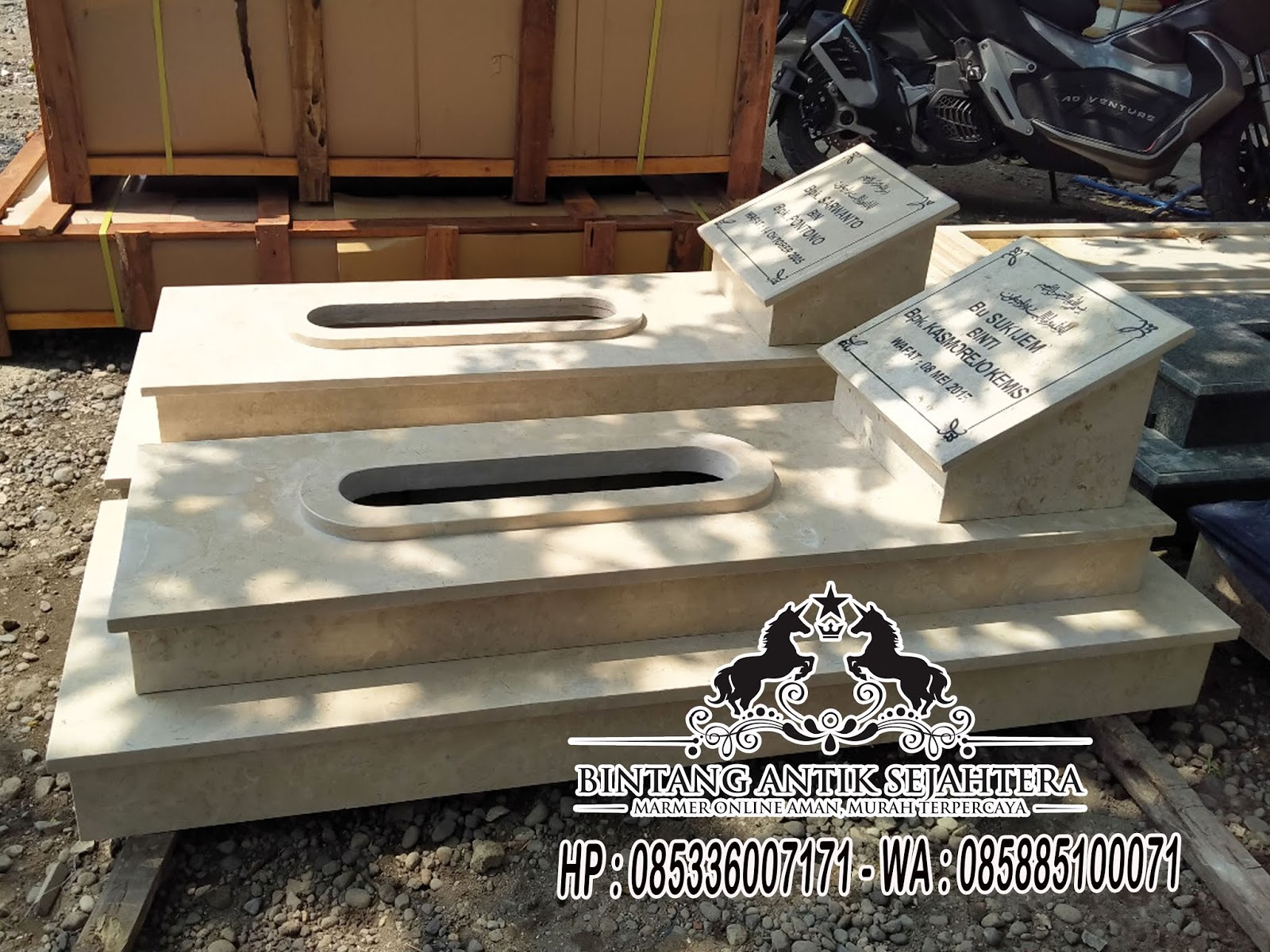 Model Kijing Makam Marmer, Model Kijing Minimalis, Model Kuburan Islam ...