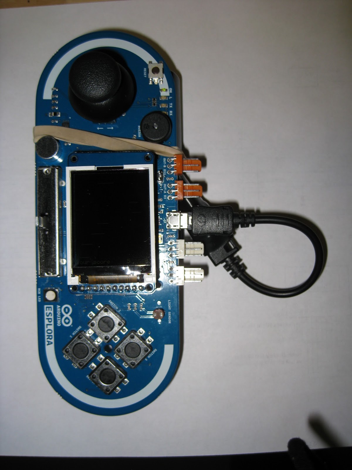 The 21st Century Digital Home: First Self-Contained Arduino Esplora Game