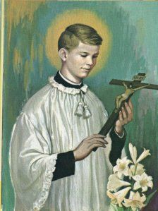 Saint June 21 : St. Aloysius Gonzaga the Patron of Youth , AIDS Victims ...