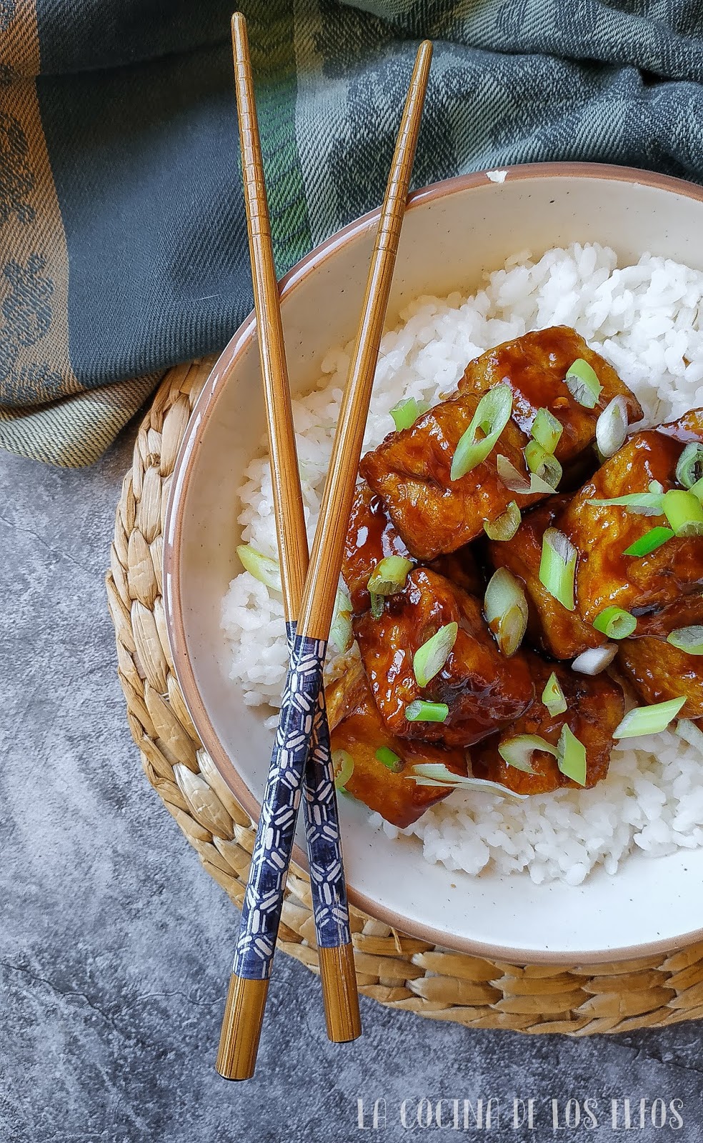 La Cocina de los Elfos: Tofu General Tso