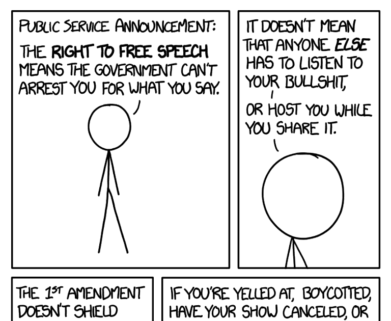xkcd: Free Speech