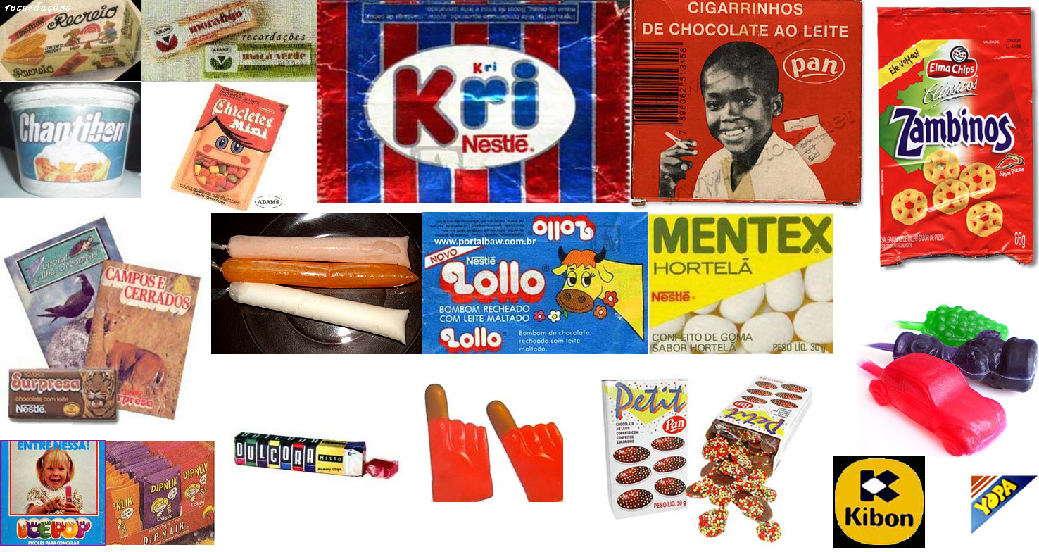 Retrô Magister: Guloseimas dos anos 80