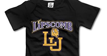 Lipscomb University Bisons Logo Baby Romper Bodysuit