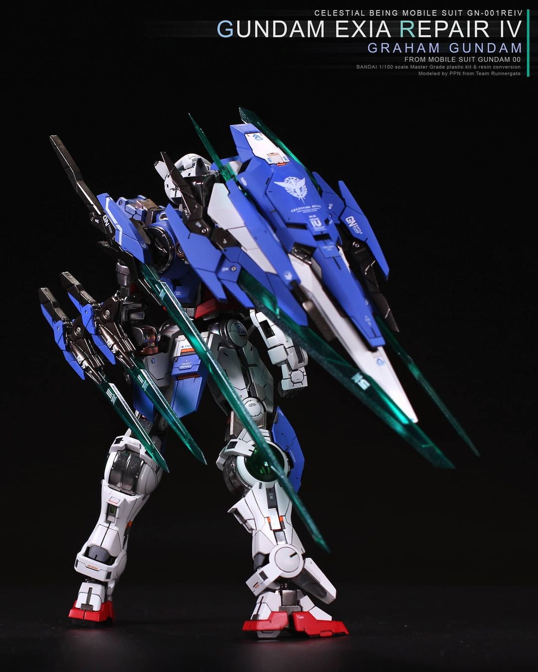 MG 1/100 Gundam Exia Repair IV Graham Gundam by runnergate - Pilot-Exia ...