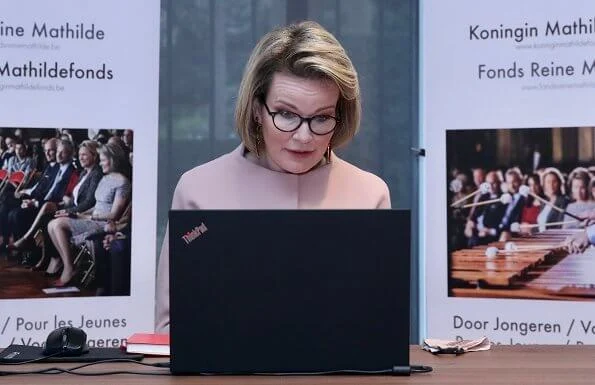 Queen Mathilde gave an interview on the occasion of The Queen Mathilde ...