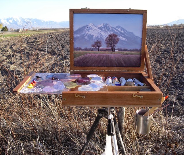 James Gunter's Studio: New Pochade Boxes and a New Painting