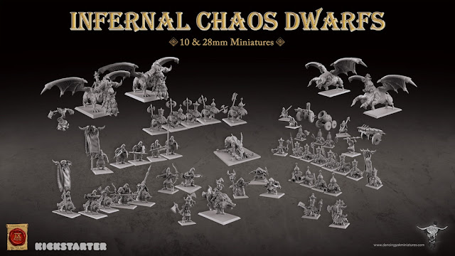 Wargame News and Terrain: Dancing Yak Miniatures: Infernal Chaos Dwarfs ...
