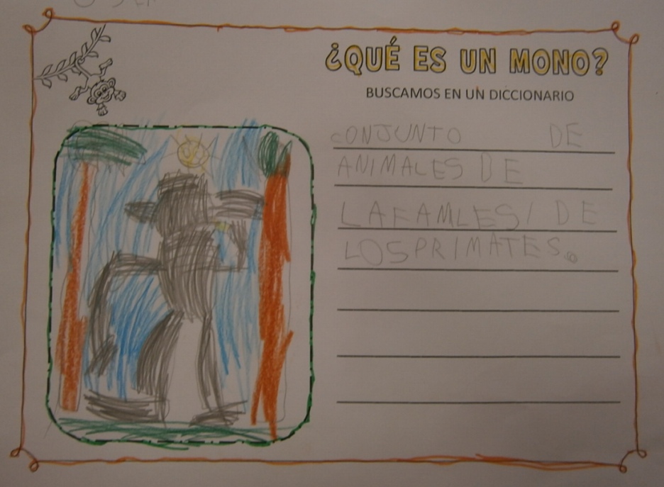 LA CLASE DE MIREN: mis experiencias en el aula: PROYECTO LOS MONOS ...