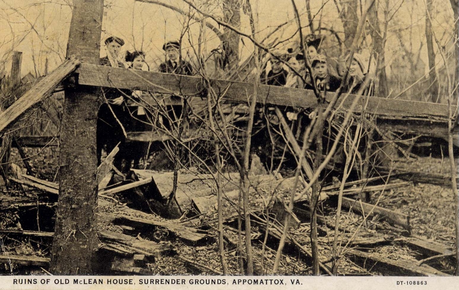 'Utter desolation': A visit to Lee-Grant 'Surrender House' in 1915 ...