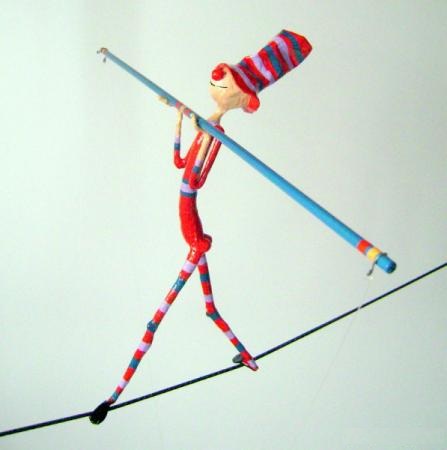La Cuerda del Equilibrista: Equilibristas ilustrados (y esculpidos)