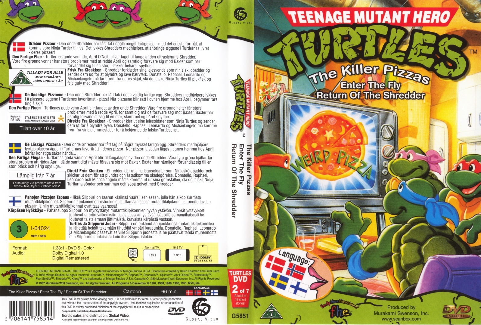 squer's TMNT Collection: 200? NORDIC TMHT DVD COLLECTION
