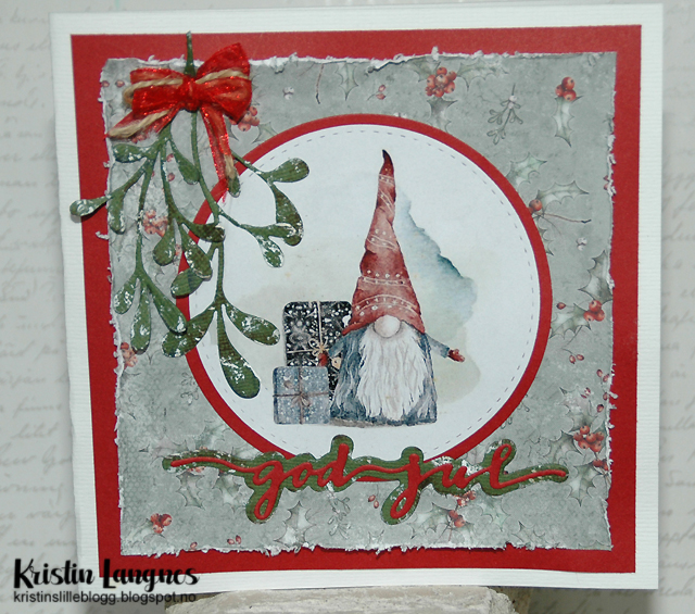 Scrappelyst: Julekort med motiv fra Mays Design