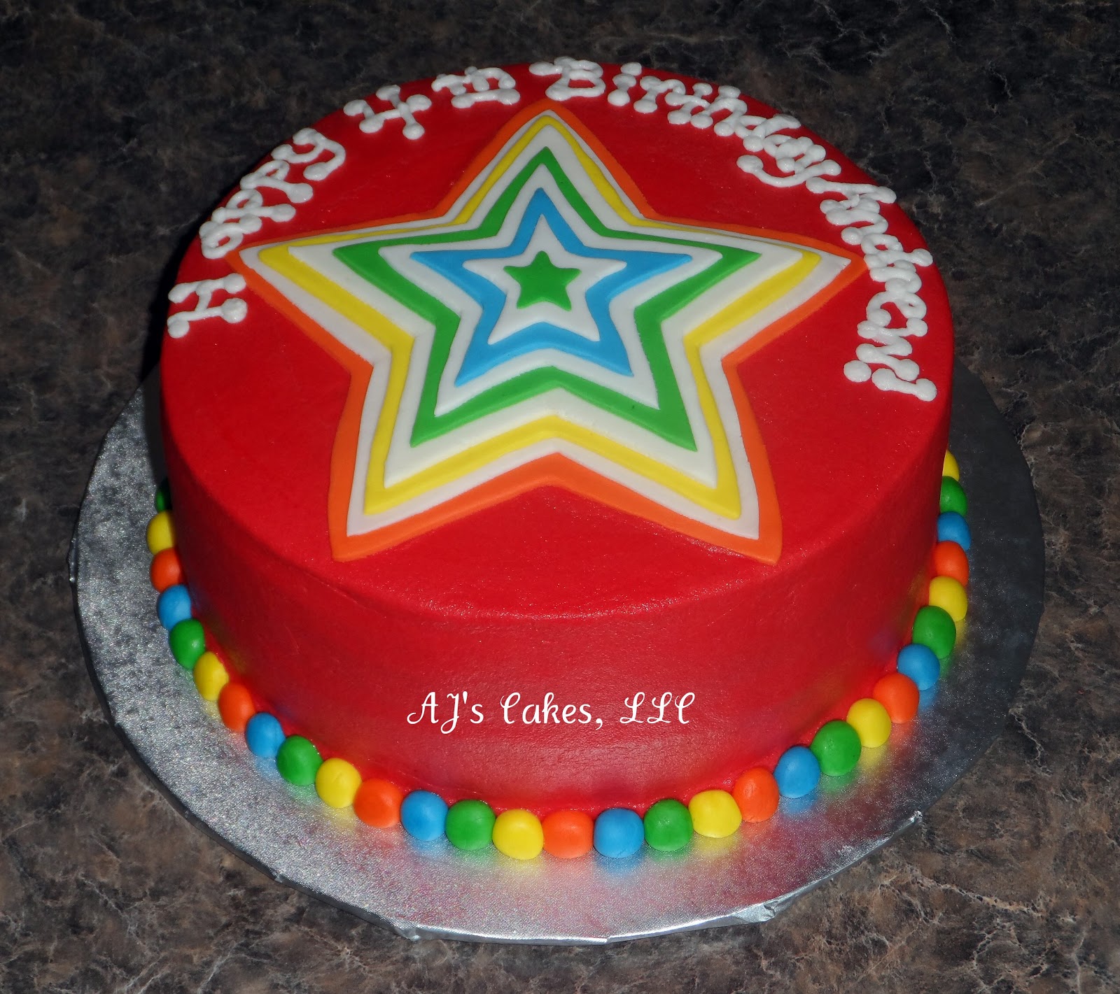AJ's Cakes: Star Cake