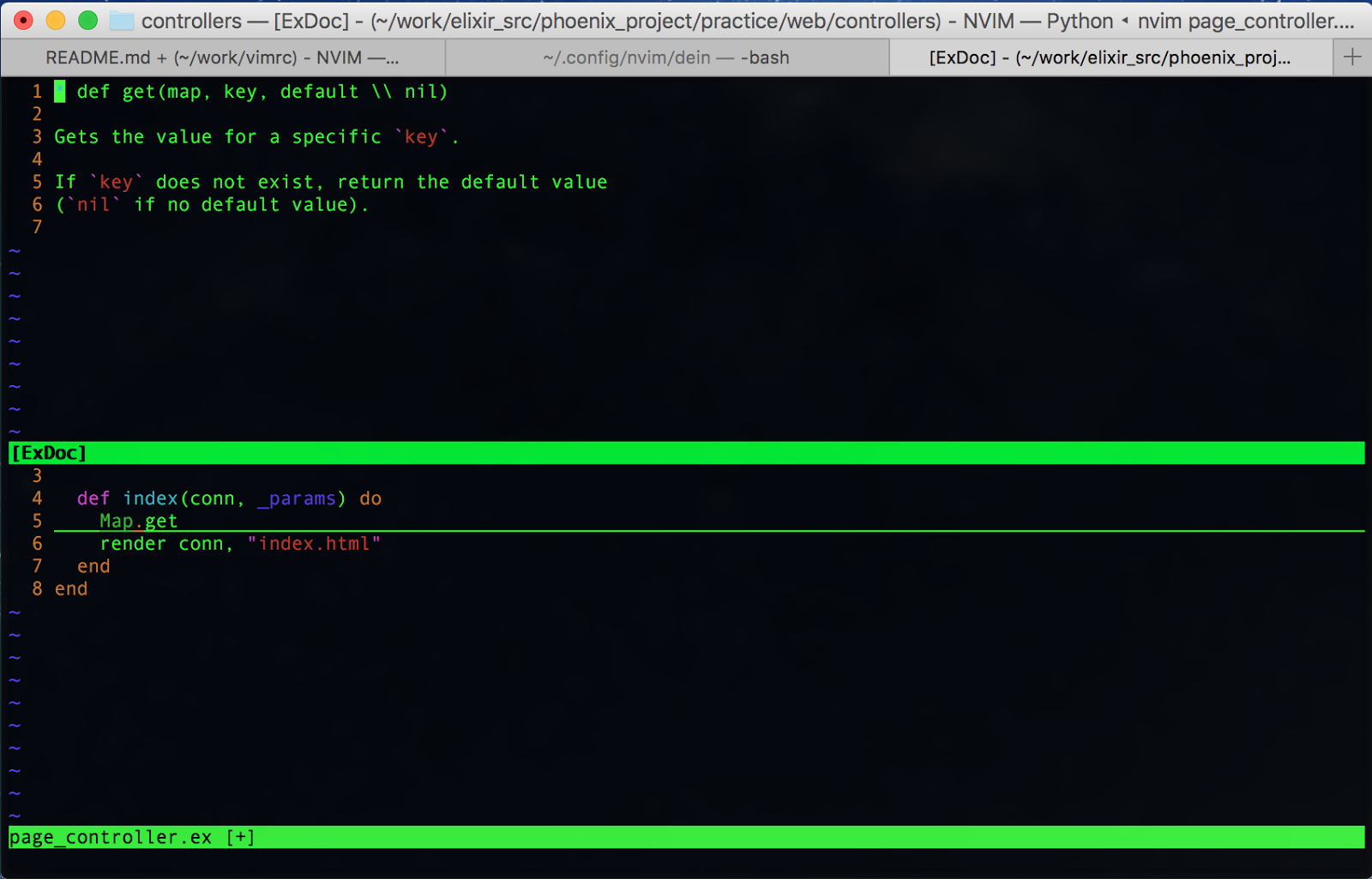 GitHub - darui00kara/dark_elixir: Dark-Elixir = NeoVim |> dein.vim(Dark power) |> Mix |> Elixir