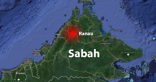 GEMPA BUMI DI RANAU SABAH | Azlinda Alin