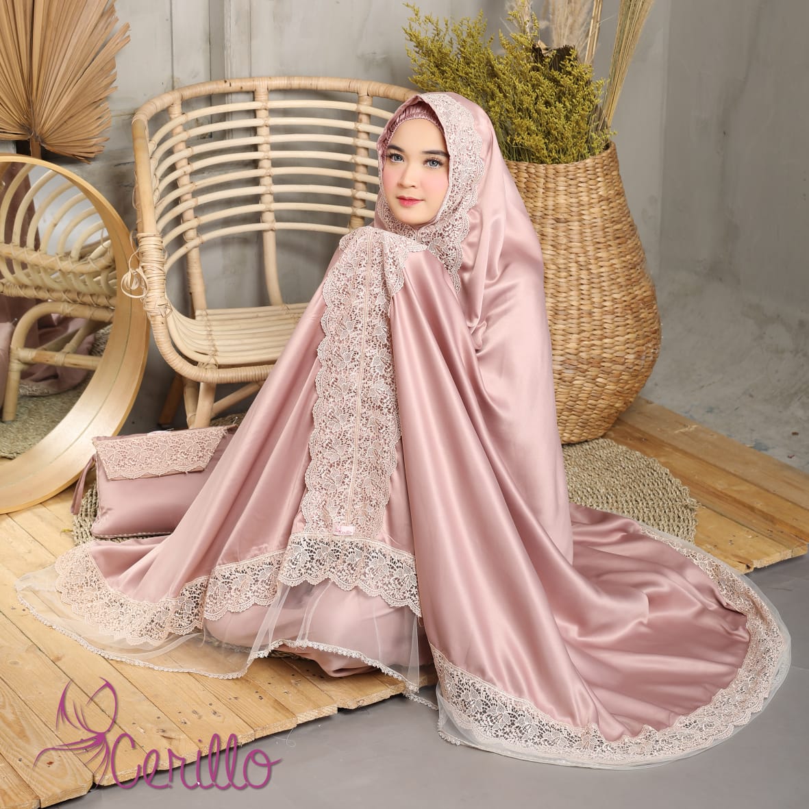 Mukena RENDA SYAHRINI by Cerillo
