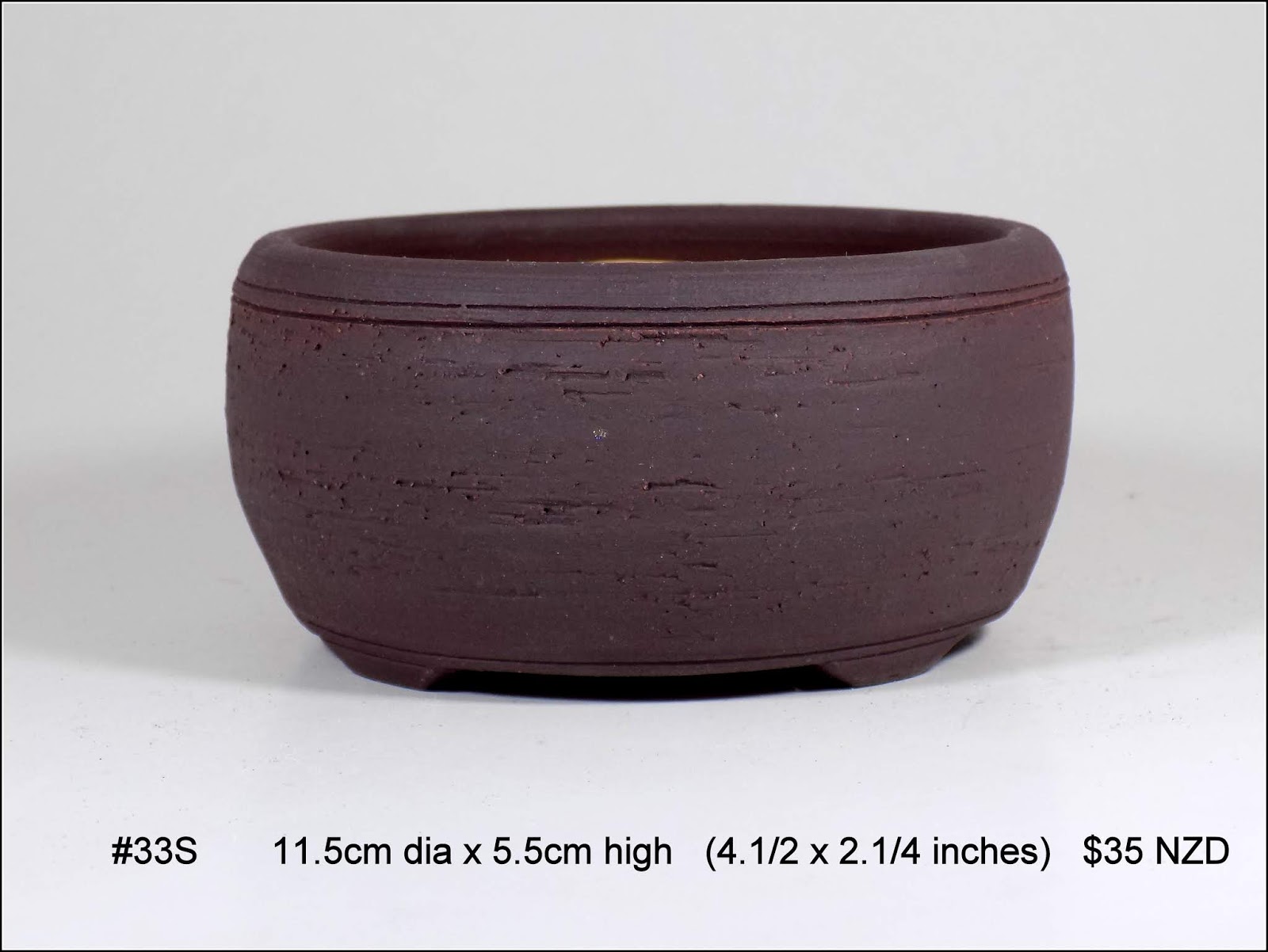 Fionna's Bonsai Pots, Kiwi Made, In New Zealand: Small