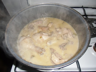 Mi Sartén: Pollo al ajillo con patatas alioli