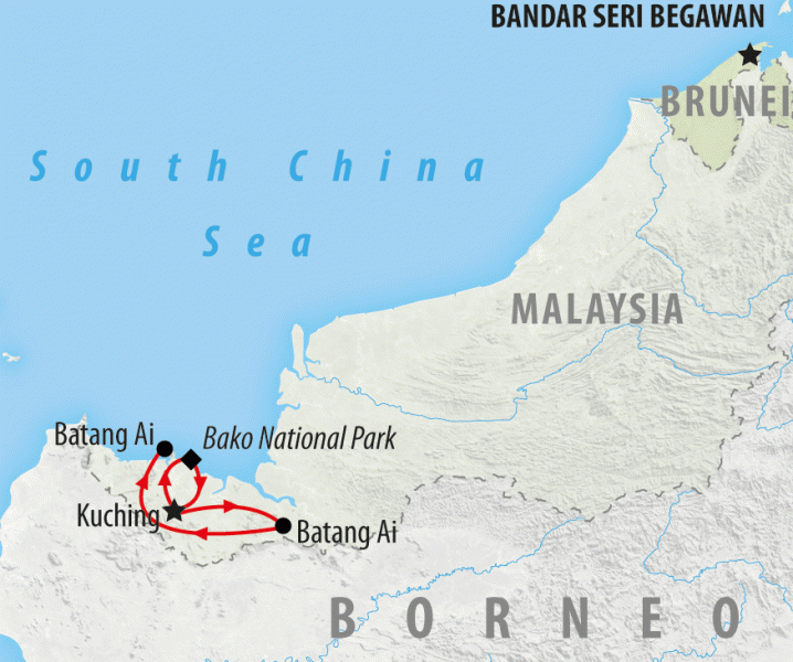 The Life of The Backpackers: 'Smallest', but worth it -->> Bako ...