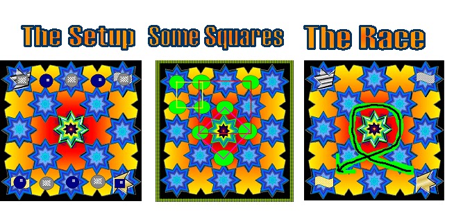 DAVID NIMMO: Abstract Strategy Board Game - Square Route